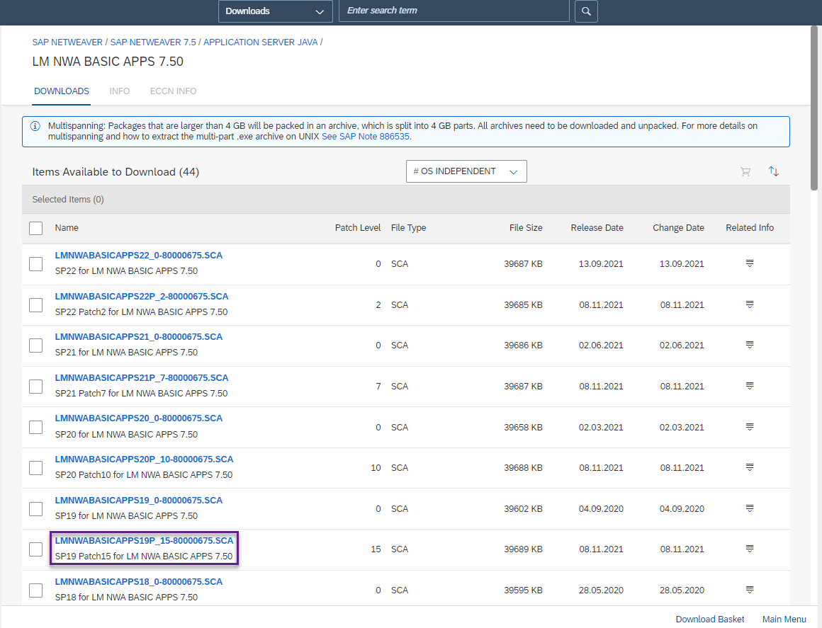 Check Component Dependency for NW JAVA - SAP BASIS For You Check Component Dependency for NW JAVA - SAP BASIS For You